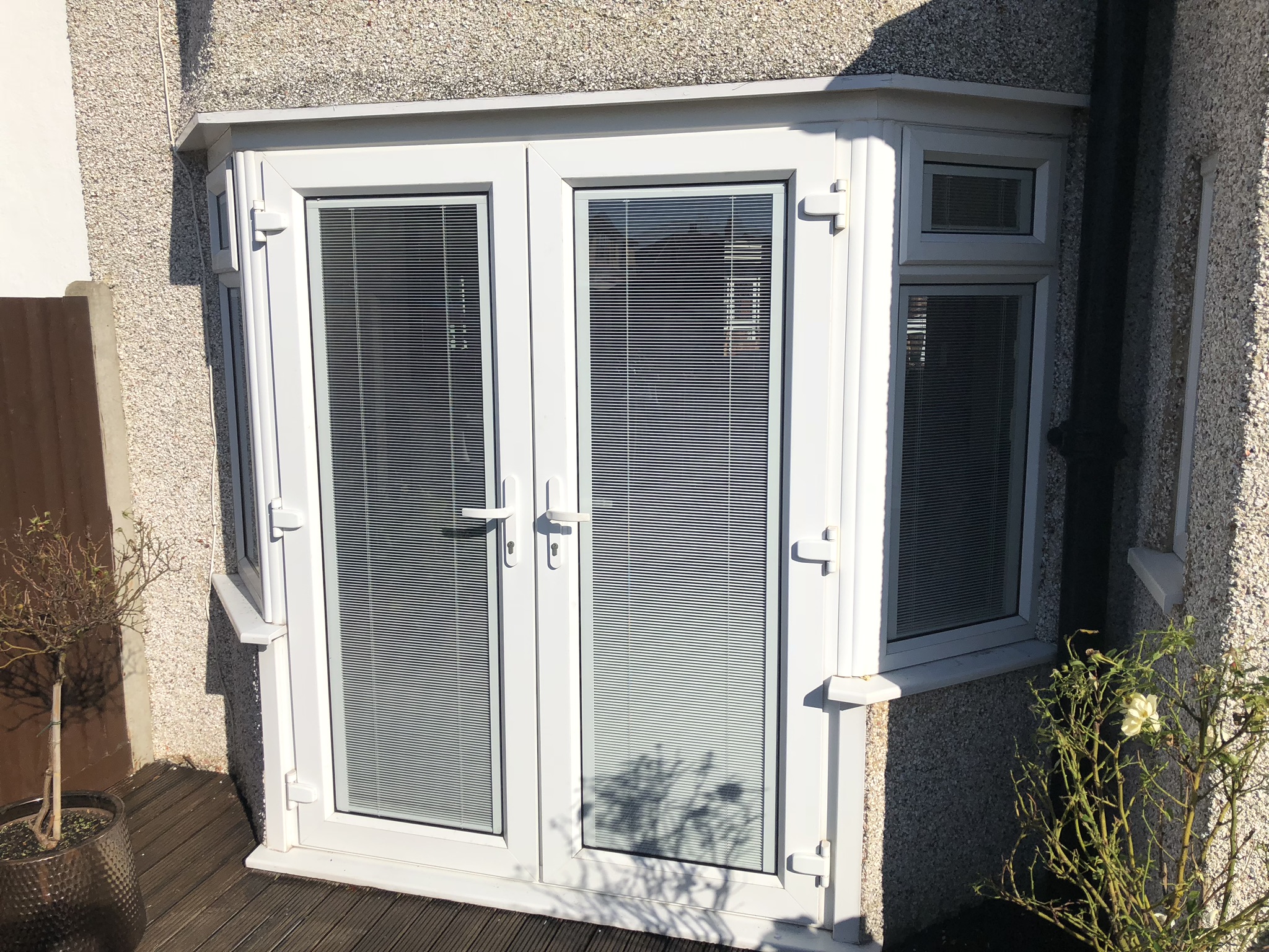Exterior Doors with Built in Blinds - UK-Wide Supply & Installation